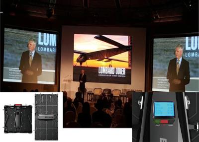 China Indoor Rental LED Display 500x1000mm 3.91mm Pitch 16 Scan Front Access Video Wall for sale