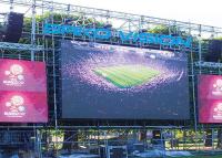 China P3.91mm Outdoor Rental LED Video Wall 500x500mm Panel 1920Hz Refresh Rate 100000 Hrs Life for sale