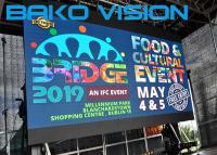 China Nationstar Outdoor Rental LED Display Full Color SMD P4.81 IP65 500x1000mm for sale