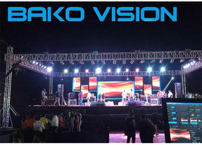 China P3.91/ P4.81mm Outdoor Stage Background Led Display Waterproof Advertisement for sale