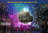 China Shop Mall / Building Surface Transparent LED Screens High Transparency Curtain for sale