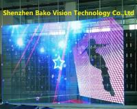 China Shop Mall / Building Surface Transparent LED Screens High Transparency Curtain for sale