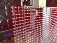 China Shop Mall / Building Surface Transparent LED Screens High Transparency Curtain for sale