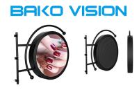 China P4.68mm Circle Shape Outdoor Rental LED Display IP65 Waterproof Wifi Control 4500cd for sale