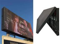 China Outdoor Front Service LED Display Flip Front Open Panel Wall Mounted Billboard for sale