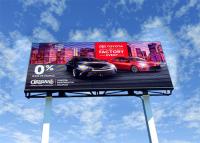 China Outdoor Front Service LED Display Flip Front Open Panel Wall Mounted Billboard for sale