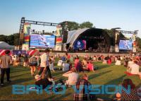 China Energy Saving Outdoor LED Display Screen P4.81mm 6000 Nits Full Color Rental for sale