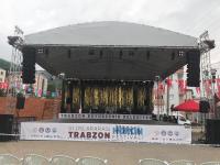 China P3.91mm Outdoor Rental LED Display Screen 6000nits Die Casting Aluminum 500x500mm for sale