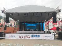 China P3.91mm Outdoor Rental LED Display Screen 6000nits Die Casting Aluminum 500x500mm for sale