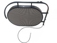 China IP65 P4.68 Outdoor LED Display Panel Round Double Sided Logo Screen 4000 Nits for sale