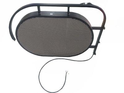 China IP65 P4.68 Outdoor LED Display Panel Round Double Sided Logo Screen 4000 Nits for sale