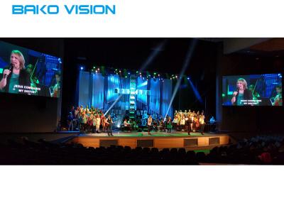China Indoor Rental LED Display P3.91 SMD2121 Video Wall 500x500mm 4000:1 Contrast for sale