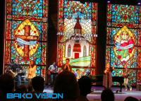 China Indoor Rental LED Display P3.91 SMD2121 Video Wall 500x500mm 4000:1 Contrast for sale