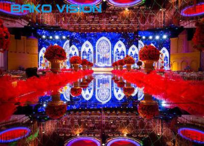 China Indoor Rental LED Display 4.81mm Pixel Pitch Full Color Screen for Wedding Video Wall for sale