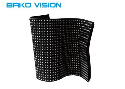 China Full Color Indoor LED Display Spinning Frame Soft Module 2mm Pitch 4000:1 Contrast for Airport Trade Show for sale