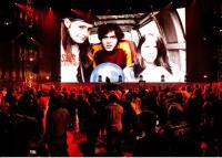 China Indoor SMD2121 LED Advertising Screen 500x500mm P3.91 P4.81 160 Degree Viewing Angle for sale