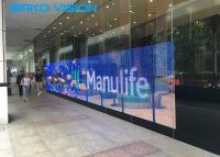 China Transparent LED Display See Through Display Video Panel SMD1921 For Fashion Store for sale