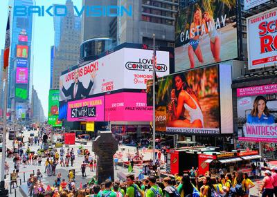 China Outdoor Fixed LED Display Front Service P6.67 P8 P10 Billboard Screen for Stadium Roadside Advertising for sale