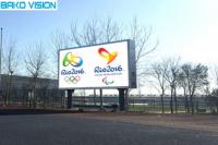 China Robust Steel Outdoor LED Billboard P8 P10mm 6500 Nits Brightness for Street Advertising for sale