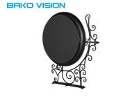 China Remote Control Outdoor Led Display Boards P4.68 Waterproof Round Shape Sign for sale