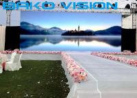 China HD P3.91 Stage Background LED Display Flexible Curtain 100000 Hrs Life 1920Hz Refresh for sale