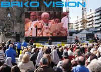 China High Definition 5000nits Outdoor Rental LED Display Full Color 160 Degree Viewing Angle for sale
