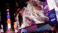 China Rear Service Outdoor Fixed LED Display P8 IP65 Waterproof 6500nits Curvilinear Convex for sale