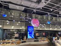China Transparent LED Screen SMD1921 60-80% Permeability BG Series for Fashion Store for sale