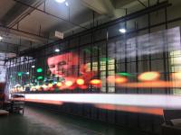 China Transparent Led Window Display P2.6 - 5.6 Fine Pitch See Through Screen for sale