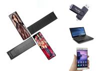 China P2.5 Indoor Moveable LED Poster Screen 1926x576mm 28kg Advertising Display with Bracket for sale