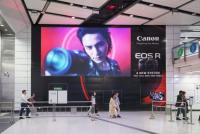 China Indoor P4 Advertising LED Fixed Screen Full Color 1G1R1B 1024x768mm 4000:1 Contrast for sale