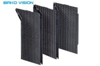 China Foldable LED Display Curtain Space Saving Screen SMD 3528 P6 For Trade Show for sale