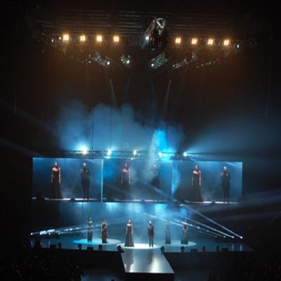 China SMD 3in1 Indoor Rental LED Display Screen 500x500mm 8kg Die Cast Aluminum for Events for sale