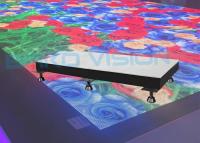 China Waterproof Floor LED Display Video Wall P3.91 2000-4500 Nits Scratch Resistant for sale
