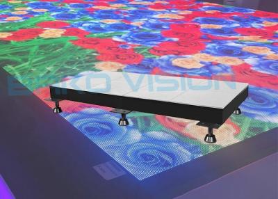 China Waterproof Floor LED Display Video Wall P3.91 2000-4500 Nits Scratch Resistant for sale