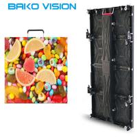 China Indoor Rental LED Screen P2.97 P3.91 Curved Video Wall 500x500mm for Stage Events for sale