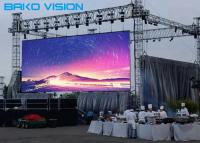 China P3.91 Outdoor LED Display 6500 Nits Aluminum Cabinet 500x500mm Die Casting for sale