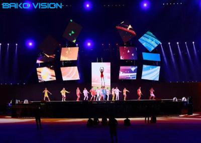 China High Definition P2.97  Video Wall Display , Rental LED Screen Free Installation Tool for sale