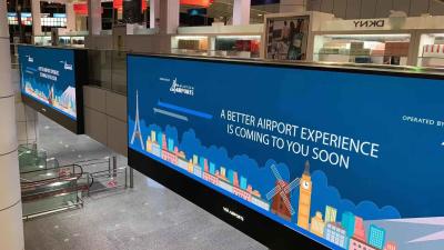 China Indoor Fixed LED Display Screen P4 Full Color Video Wall 1920Hz Refresh Rate 1000 nits for sale
