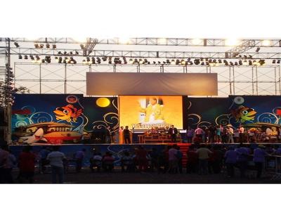 China RGB SMD P3.91 Outdoor Rental LED Display 500x500mm Wide Viewing Angle Nationstar Lamp 1921 for sale