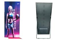 China Indoor P2.5mm Full Color LED Poster Display Ultra Slim 35mm 1000 Nits for Advertising for sale