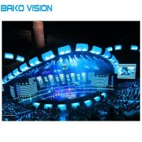 China Light weight Flexible Indoor Rental LED Panel 1200 Nits High Refresh Rate For Stage for sale