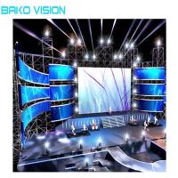 China Light weight Flexible Indoor Rental LED Panel 1200 Nits High Refresh Rate For Stage for sale