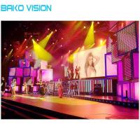 China Light weight Flexible Indoor Rental LED Panel 1200 Nits High Refresh Rate For Stage for sale