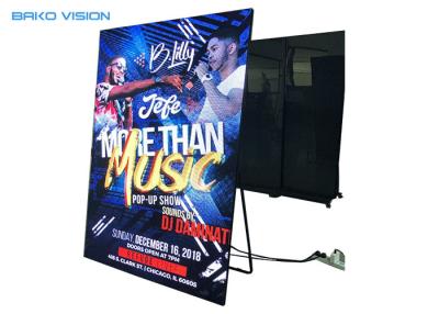 China Movable P2.5 Indoor LED Poster 28kg 640x1920mm for Shopping Mall Advertising for sale
