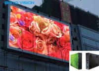 China RGB P10mm Full Color Outdoor LED Display 6500cd/sqm Front Side Maintenance SMD3535 for sale