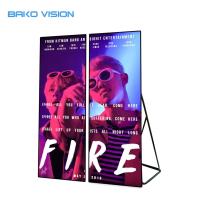 China Ultra Slim LED Advertising Mirror Poster P3 1000 Nits 192x192mm Module for Shopping Mall for sale