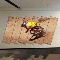 China Ultra Slim LED Advertising Mirror Poster P3 1000 Nits 192x192mm Module for Shopping Mall for sale