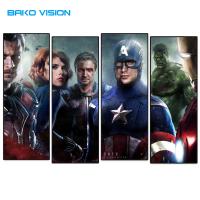 China Advertising Front Service LED Display Ultra Slim Mirror Poster P2.5 Aluminum 32mm for sale