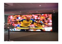 China Highly Clearful Fixed Front Service LED Display P3mm Fast Locks, With Magnetic Board for sale